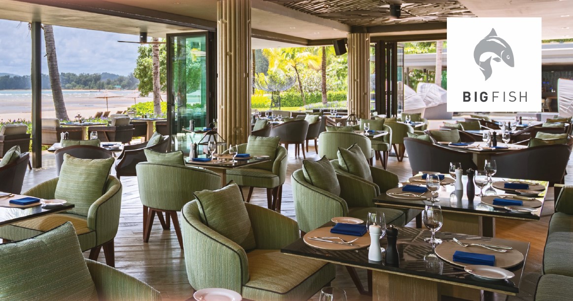 Big Fish Restaurant & Bar (Phuket Marriott Resort and Spa, Nai Yang ...